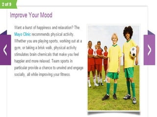 Sports and mental health | PPT
