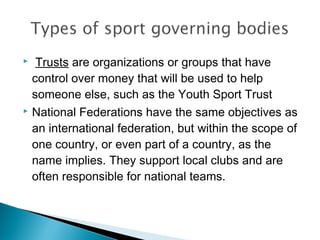Sport and recreation ngb club structure | PPT