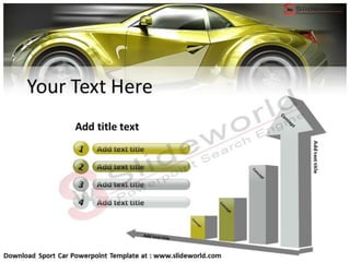 Sport Car Powerpoint Template - Slide World | PPT