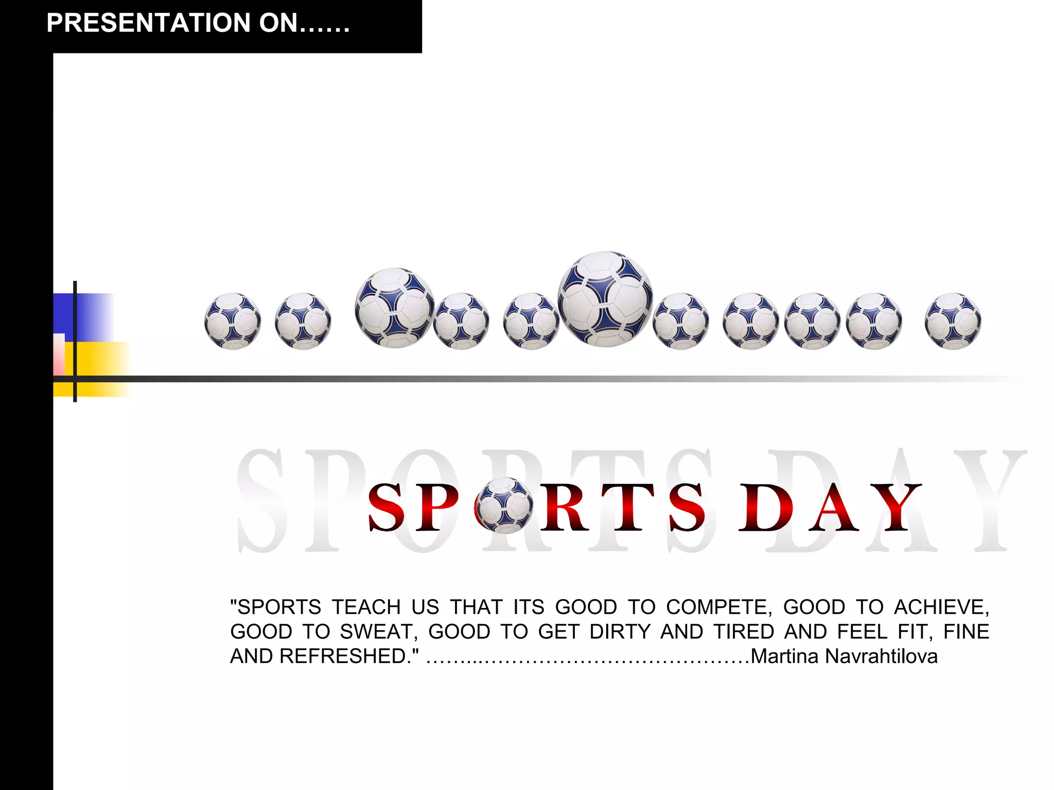 SPORTS DAY | PPT