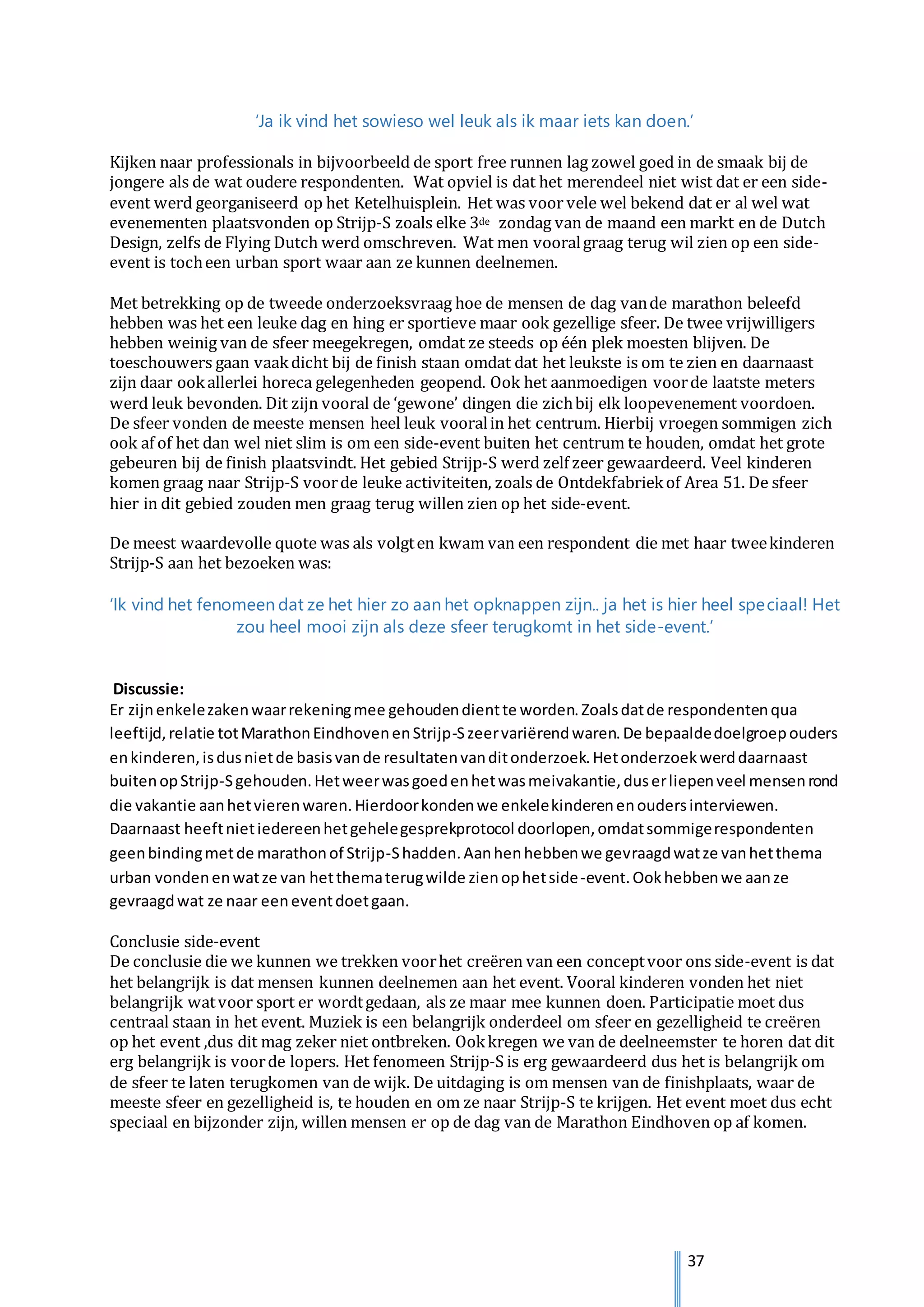 Sporteventplan Marathon Eindhoven | PDF