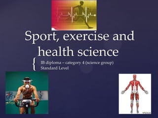 Sport, exercise and health science feb 2nd | PPT