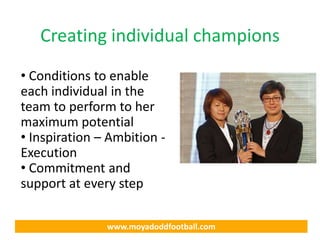 Creating Olympic athletes: a football framework | PPT