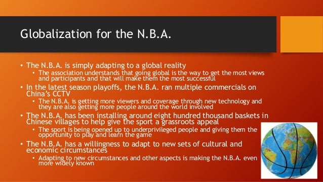 Sports Globalization