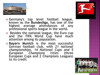 Sport in germany | PPTX