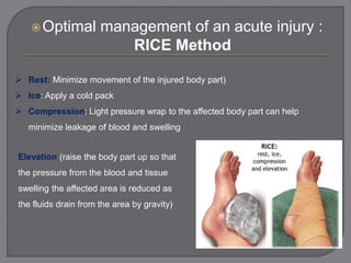 Sport injuries | PPTX