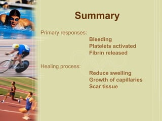 Sport injuries physiological resposes (muscle strain) | PPT