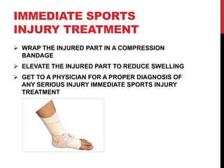 Sport injuries & prevention | PPTX
