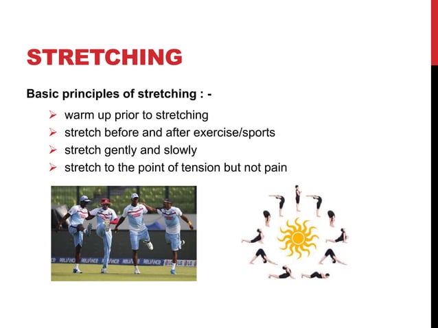 Sport injuries & prevention | PPTX