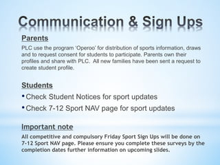 Sport introduction ppt final | PPT