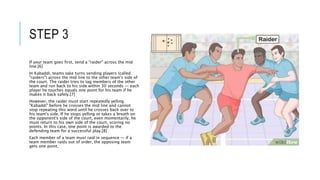 About Kabbadi and Procedure for Kabbadi sport | PPTX
