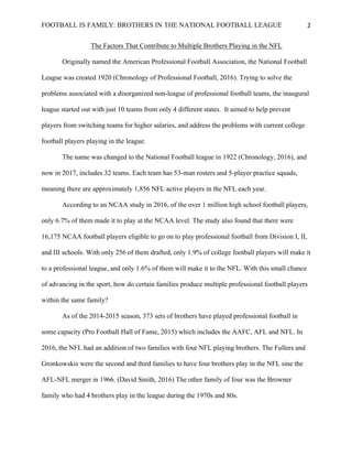 Sport Research Paper | PDF