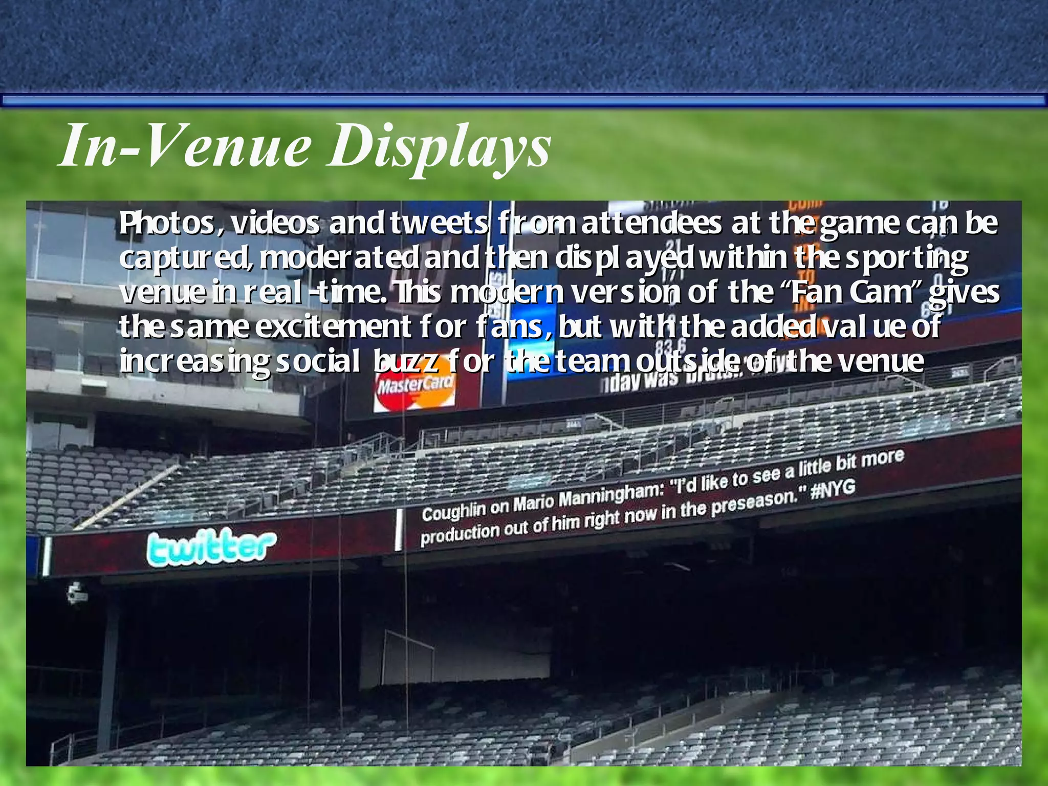 Sport media presentation | PPT