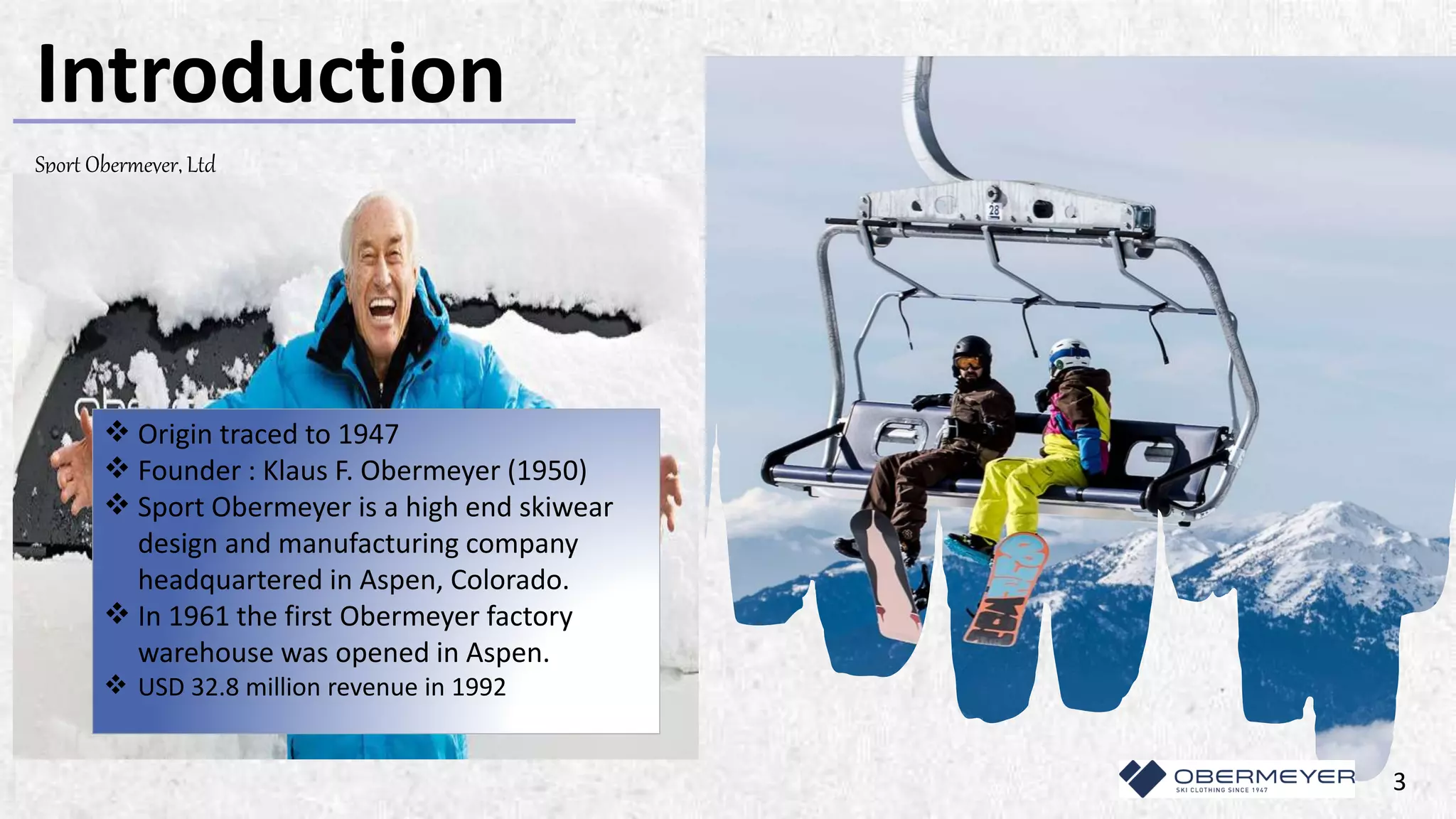 Sport obermeyer ppt | PPTX