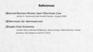 Sport obermeyer ppt | PPTX