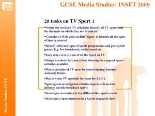 Sport On Tv Genre | PPT