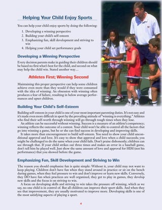 Sport parent survival guide | PDF