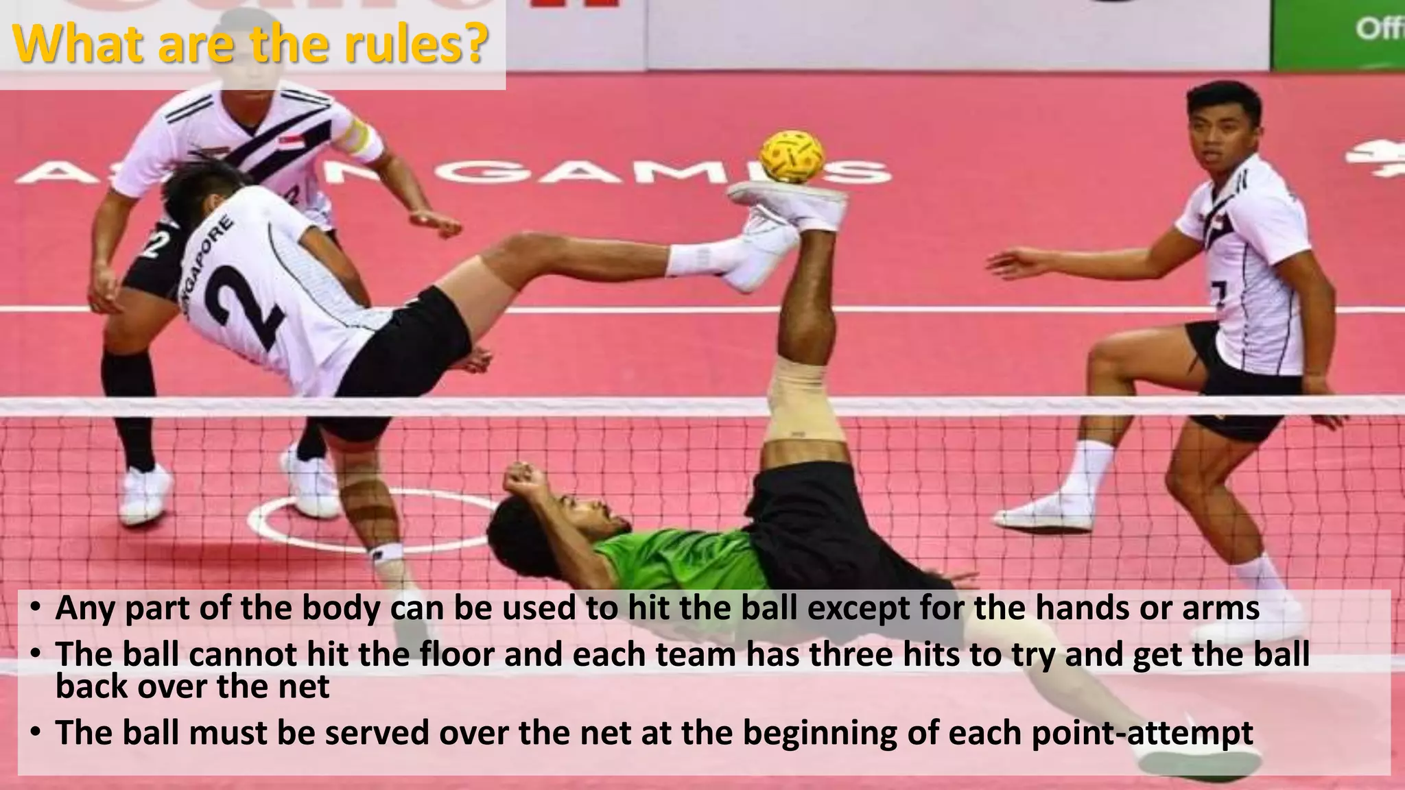 Sport presentation sepak takraw | PPTX