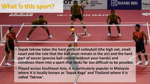 Sport presentation sepak takraw | PPTX