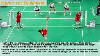 Sport presentation sepak takraw | PPTX