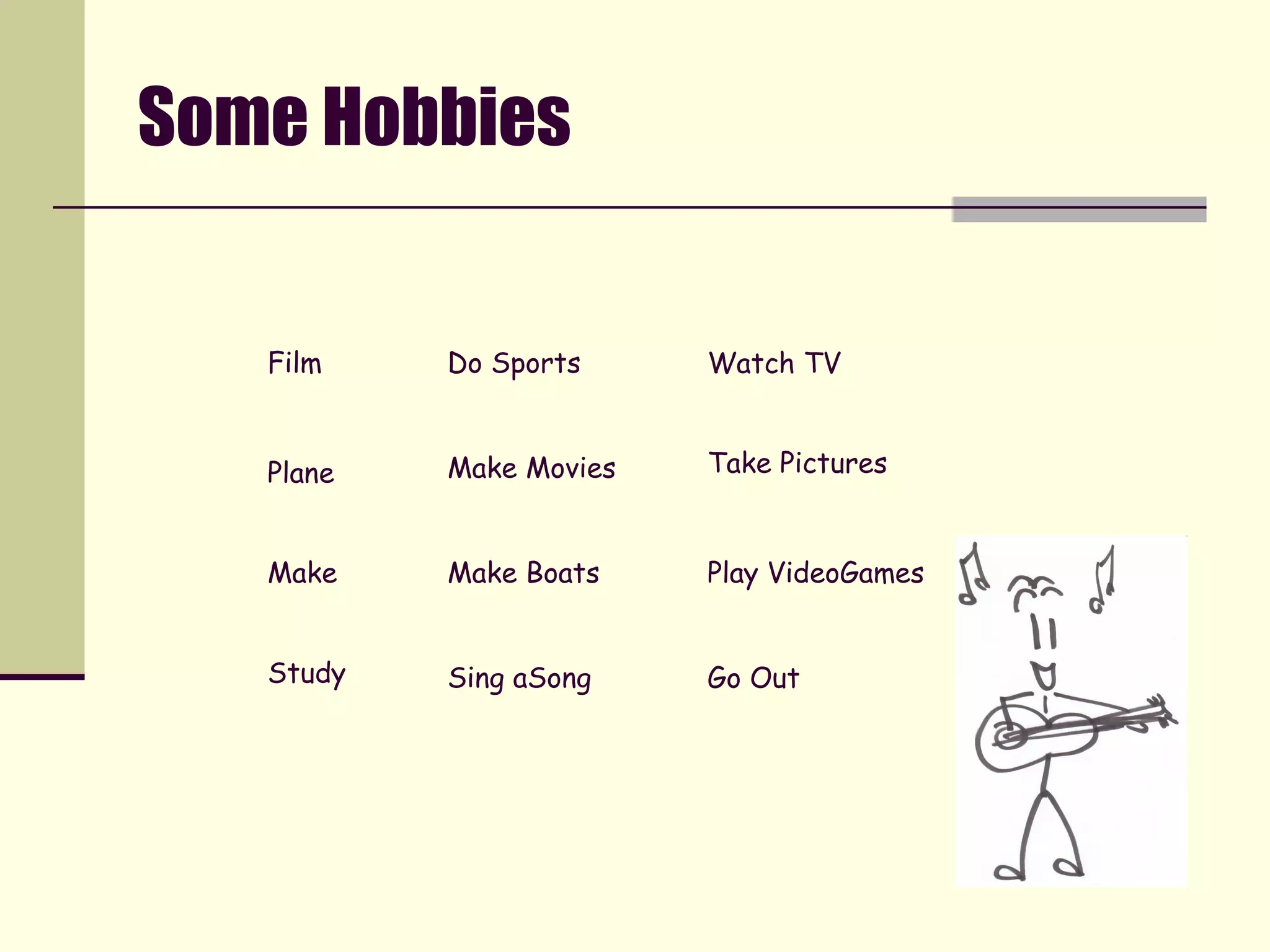 Sports and Hobbies | PPT