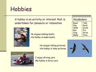 Sports and Hobbies | PPT