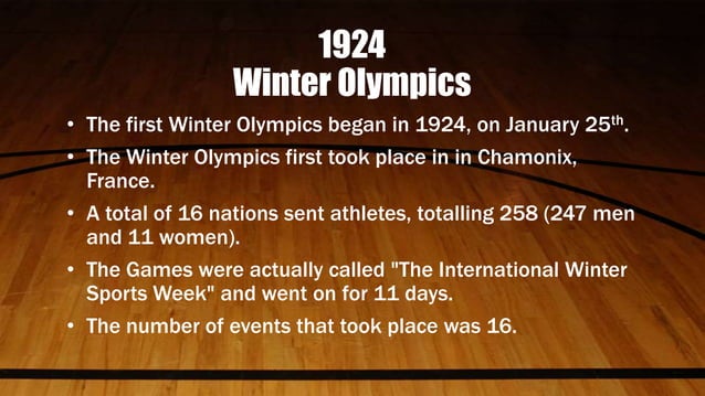 Sports in the 1920s | PPTX | Winter Olympic Sports | Olympic Sports