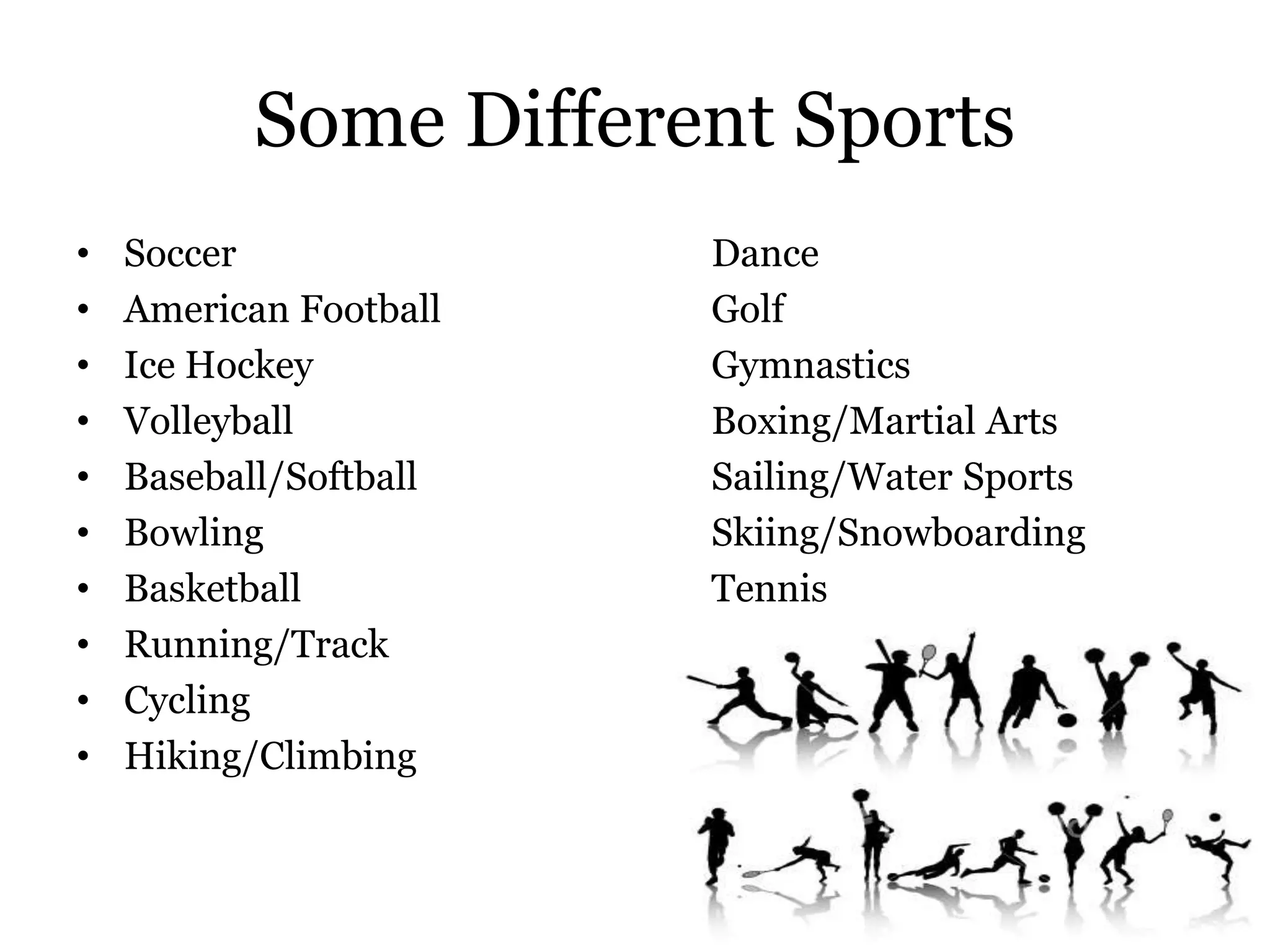 Sports (by Kerrin Murphy) | PPT