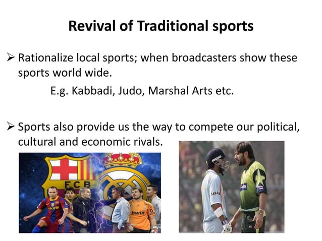 Globalization of Sports | PPTX
