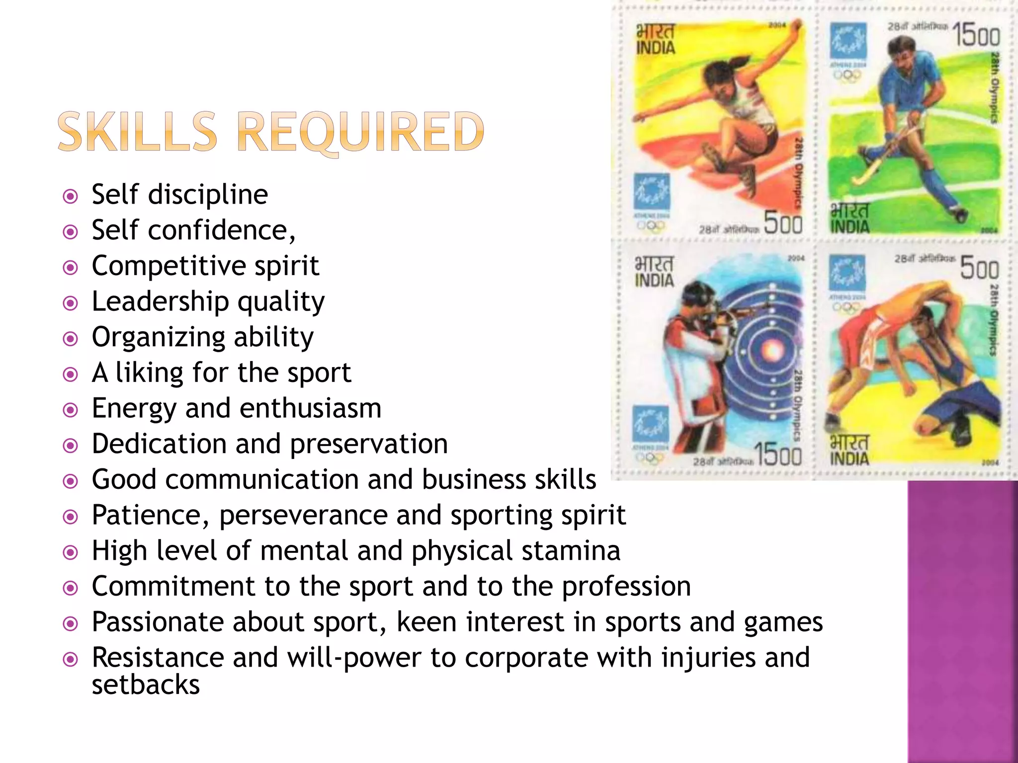 Career in Sports | PPTX