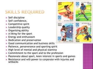 Career in Sports | PPTX