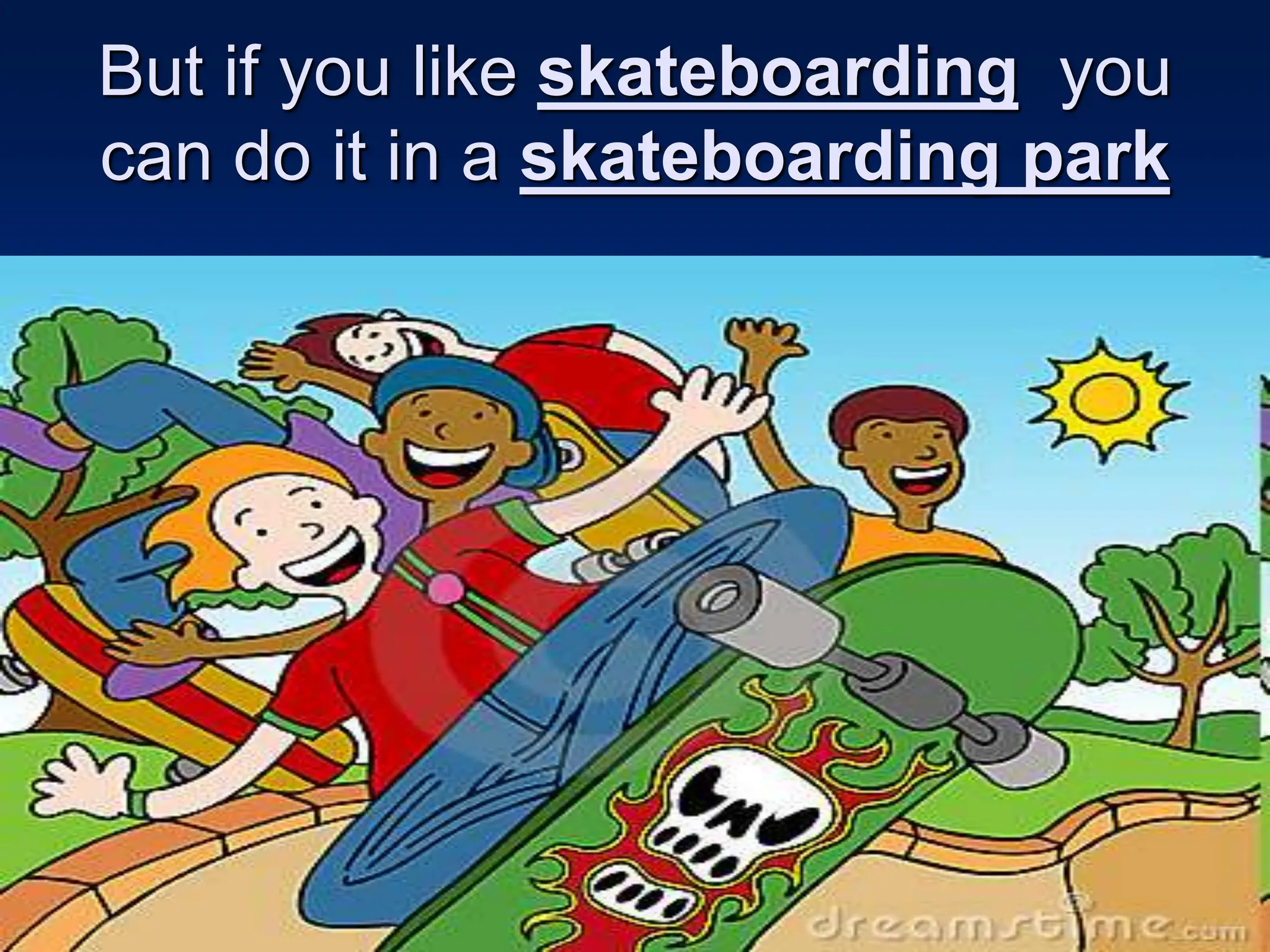 Places for sports and games in English.. | PPT