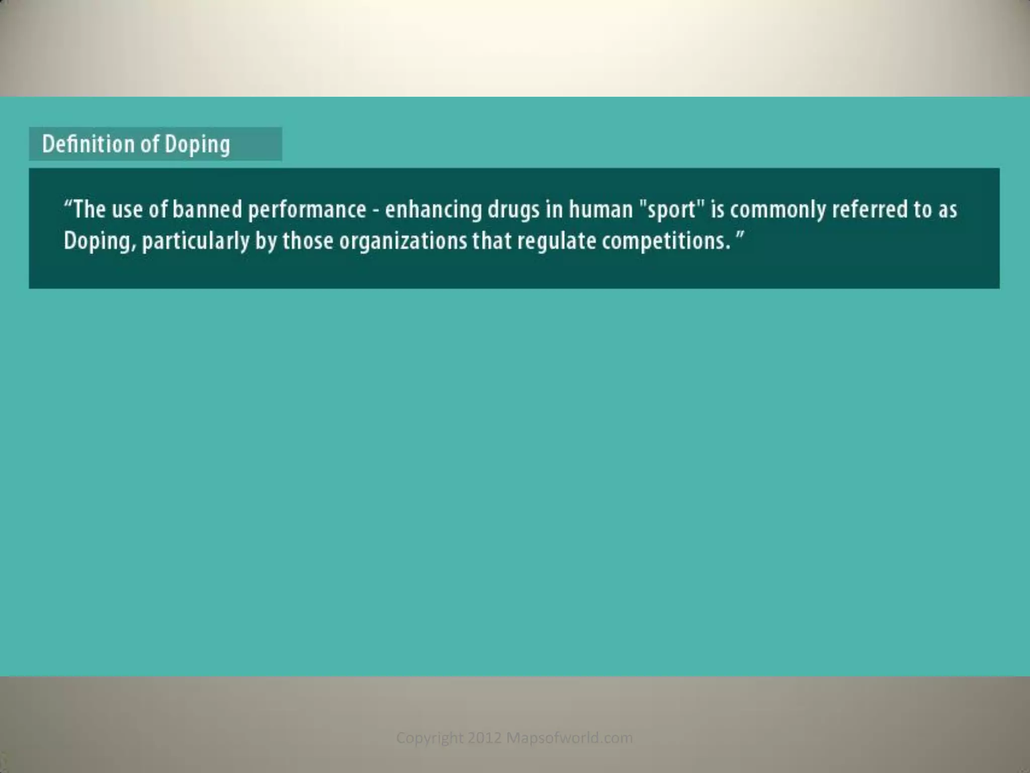 Doping In Sports - Is Lance Armstrong Case The Tip Of The Iceberg ...