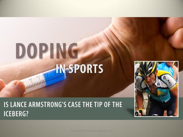 Doping In Sports - Is Lance Armstrong Case The Tip Of The Iceberg ...