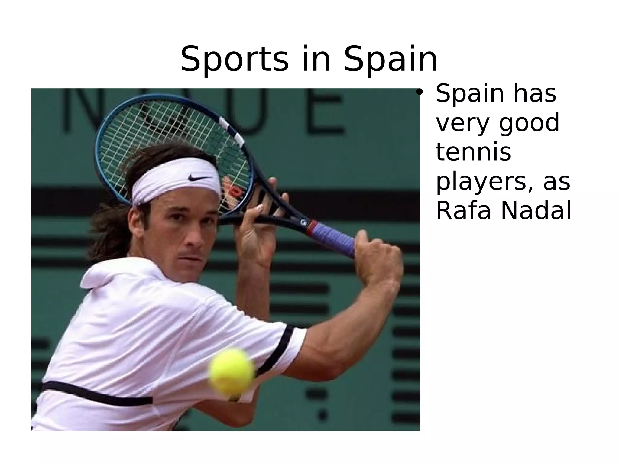 Sports in Spain | PPT