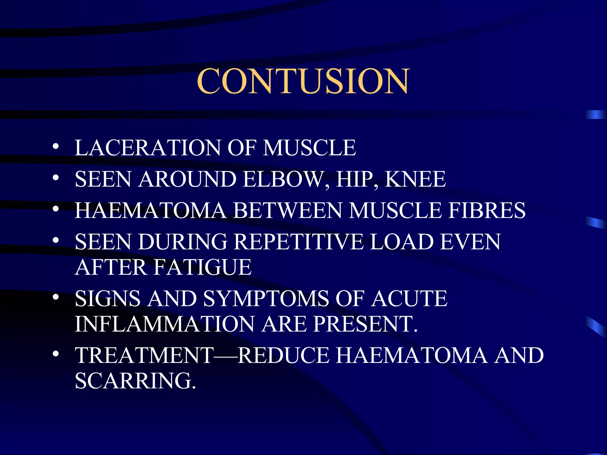 Sports Injuries An Overview | PPT | Death, Injury, or Military Conflict ...