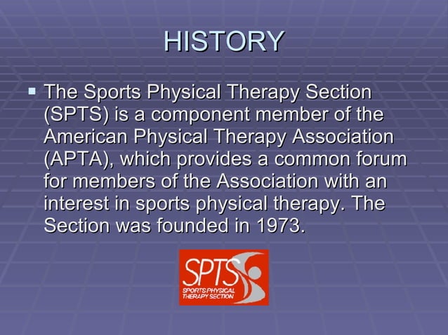 Sports Medicine The Team Approach | PPT