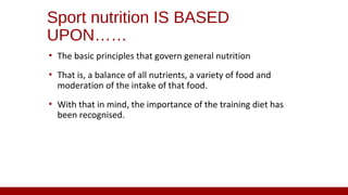 Sports nutrition year 10 | PPT