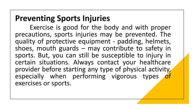 Sports-Related-Injuries-.pptxfrommapehgrade10 | PPT