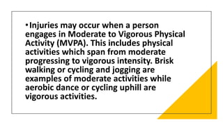 Sports-Related-Injuries-.pptxfrommapehgrade10 | PPTX | Death, Injury ...