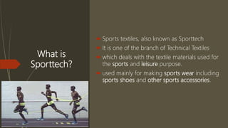 Sports textiles | PPTX