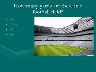 Sports Trivia | PPT