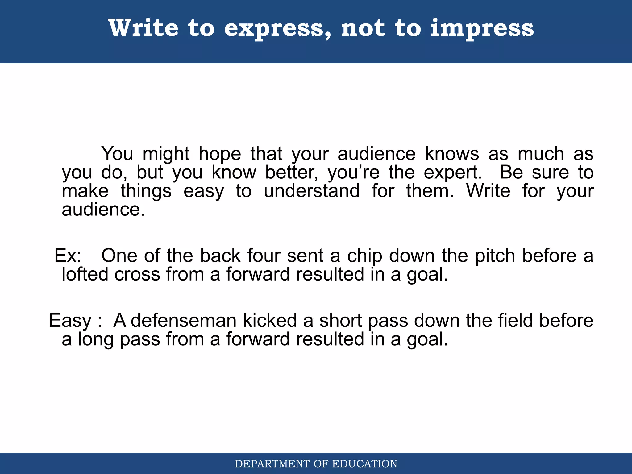 Sports writing-2019 | PPTX