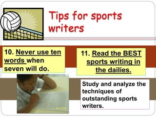 Sports-Writing.ppt