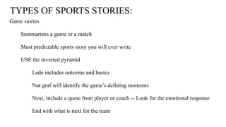 Sports-Writing-Power-Point-Day-1 - A Introduction | PPTX