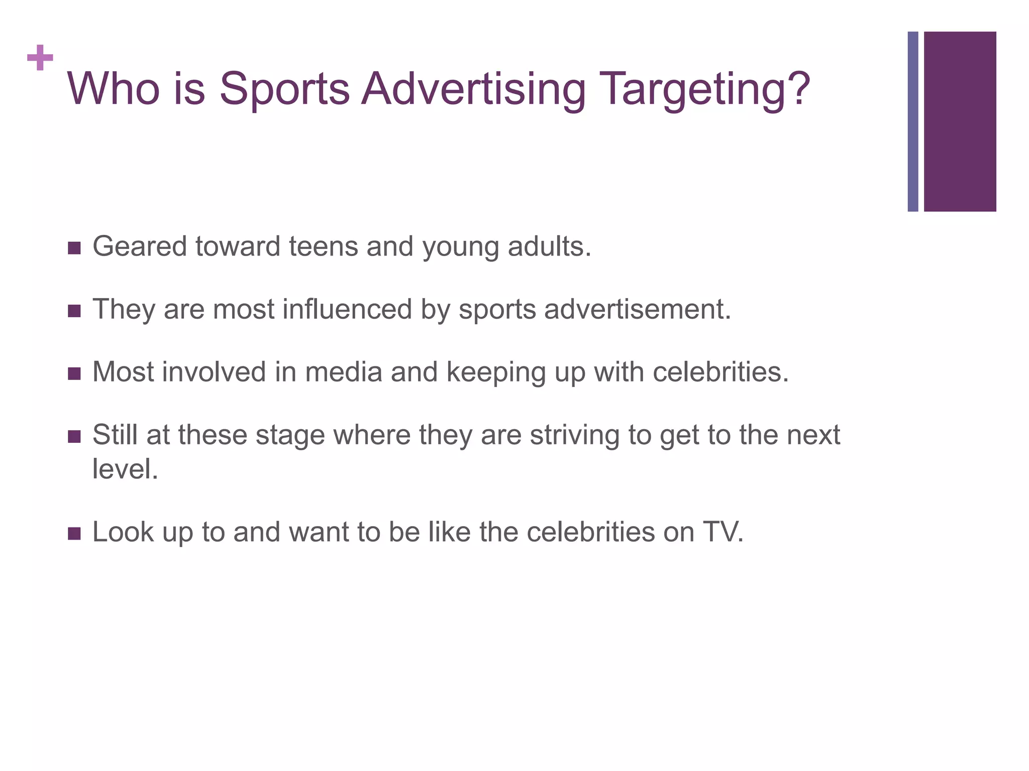 Sports advertising powerpoint | PPTX