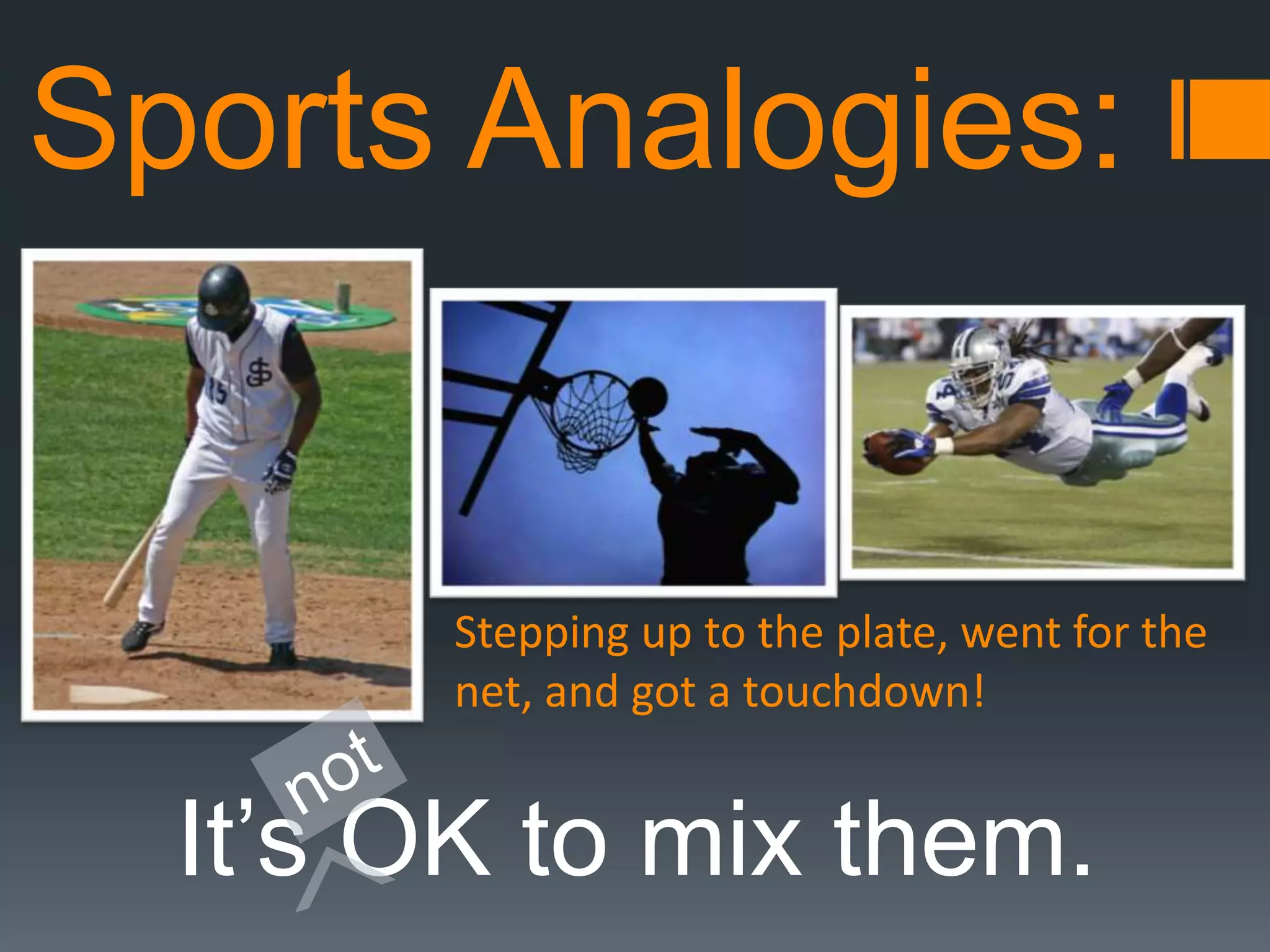 Sports analogies | PPTX