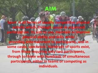 Sports and games | PPTX