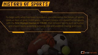 Sports and Health - Slide Marvels, Top PowerPoint presentation design ...