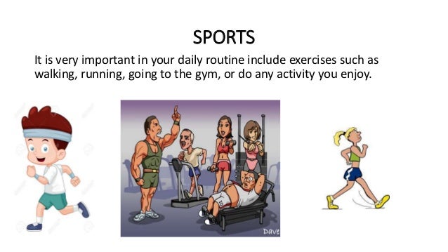 Sports and healthy habits